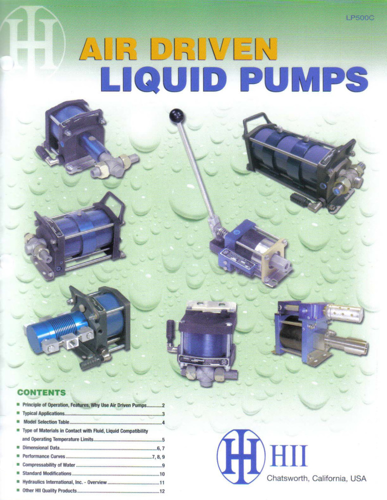 PUMP, Air Driven Liquid Pumps